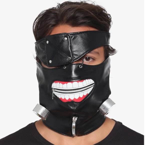 Hot Topic | Accessories | Tokyo Ghoul Kaneki Cosplay Mask | Poshmark